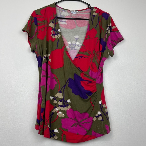 Boden | Tops | Boden Floral Wrap Top | Poshmark